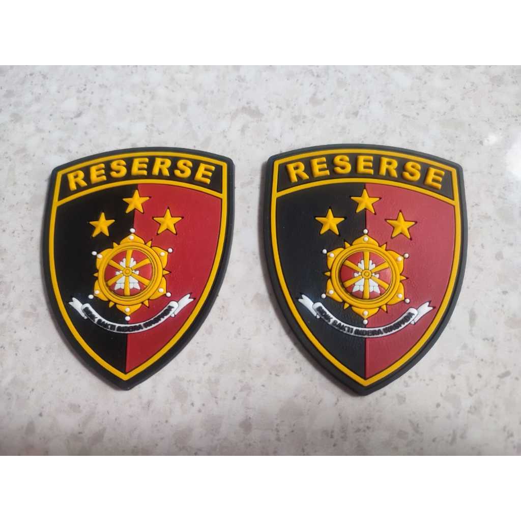 Jual patch rubber 3D RESERSE/emblem karet/tempelan karet velcro/perekat ...