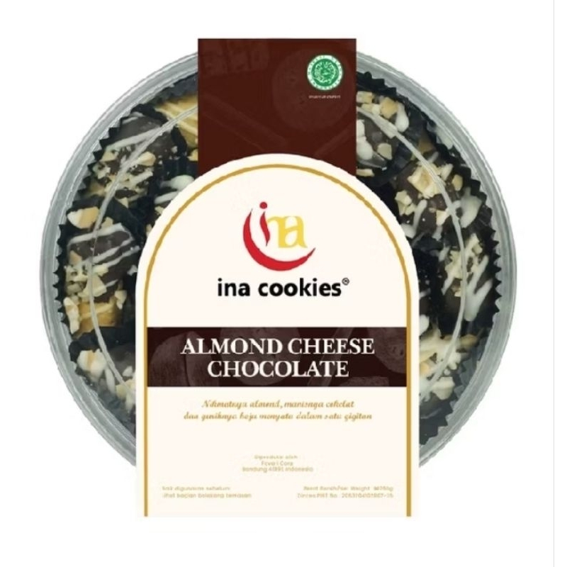 Jual Ina cookies varian ALMOND CHEESE CHOCOLATE (ONLY JABODETABEK ...