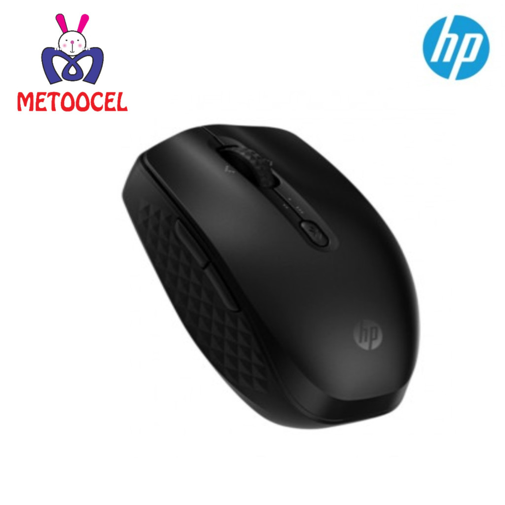 Jual Mouse HP 420 Progamable Silent Click Multi-Device Bluetooth Black ...