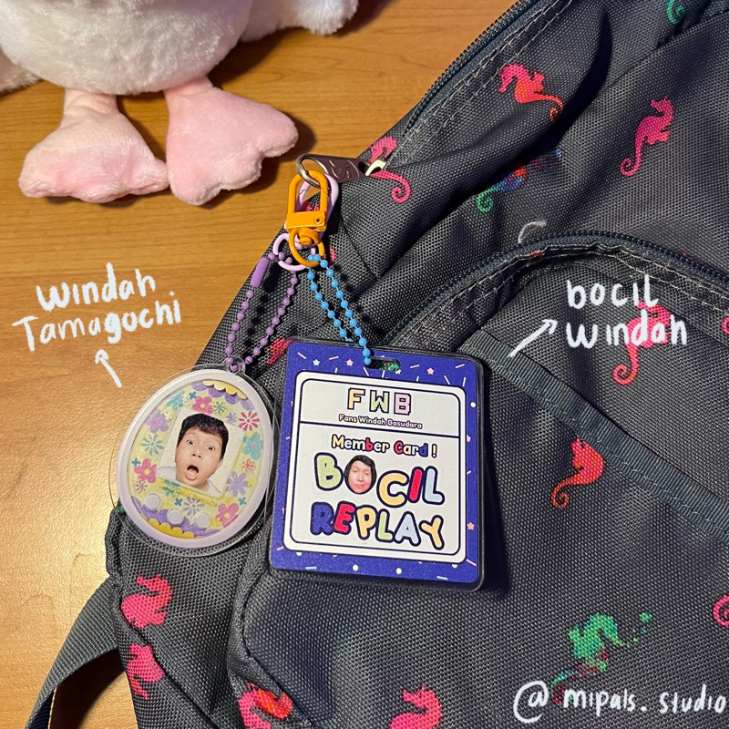 Jual Keychain Lucu Bocil Windah Basudara by mipals.studio | Shopee ...