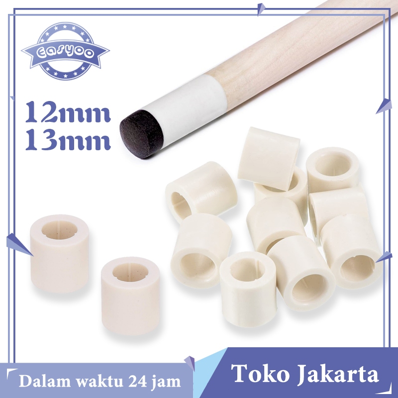 Jual 10pcs/bag Ferrule Stick Billiard 12mm 13mm / Ferul Stik Billiard ...