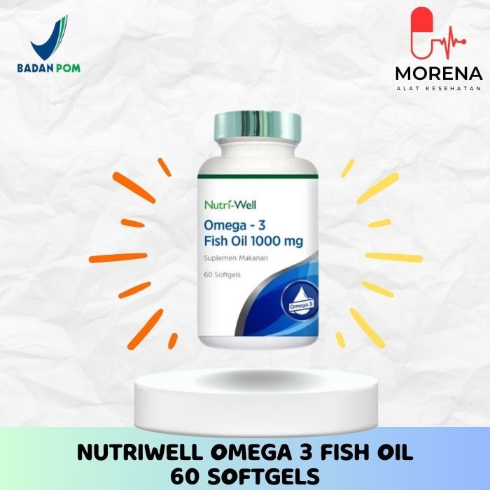 Jual Nutriwell Omega 3 Fish Oil 60 Softgel | Shopee Indonesia