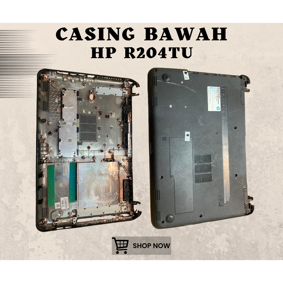 Jual CASING BAWAH LAPTOP HP R204TU SECOND | Shopee Indonesia