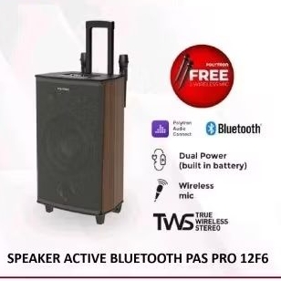 Jual SPEAKER AKTIVE POLYTRON PAS-PRO12F6 12 INCH | Shopee Indonesia