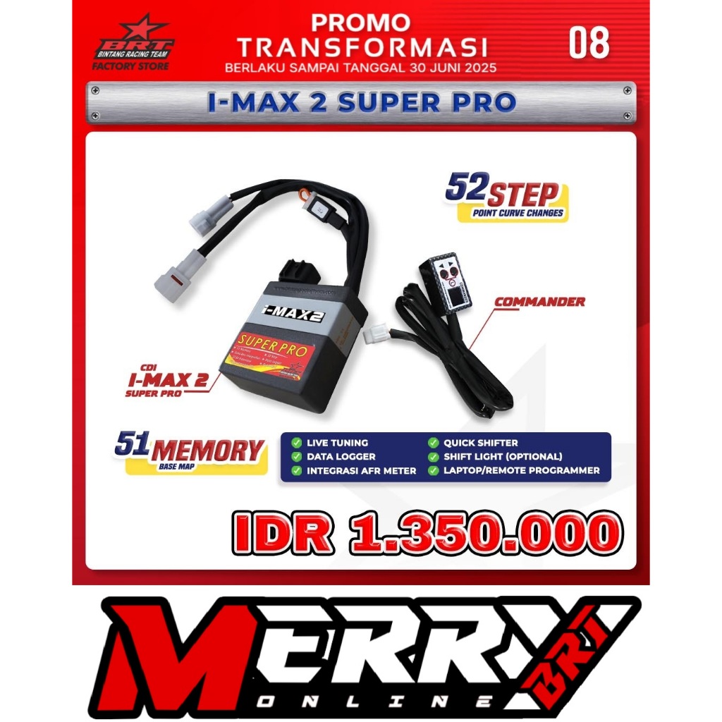 Jual CDI IMAX I-MAX 2 Super Pro BRT Tiger / New Megapro Mono / Megapro ...