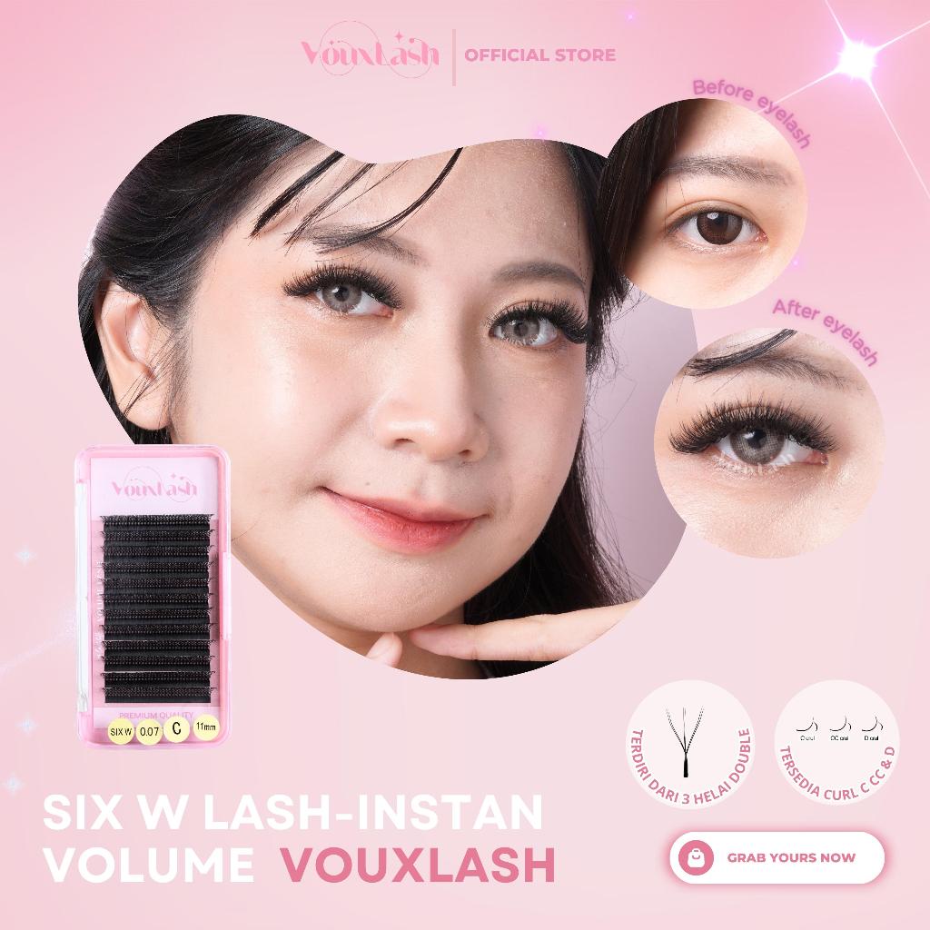 Jual VOUXLASH (valash) Eyelash Extension Termurah-SIX W lash-Premium ...