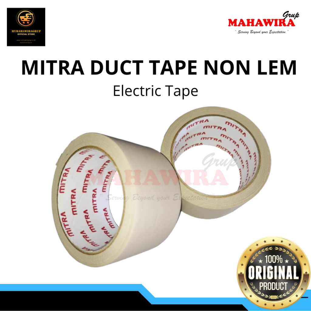 Jual Mitra Duct Tape AC Non Lem / Isolasi pembungkus Pipa AC - DUCT ...
