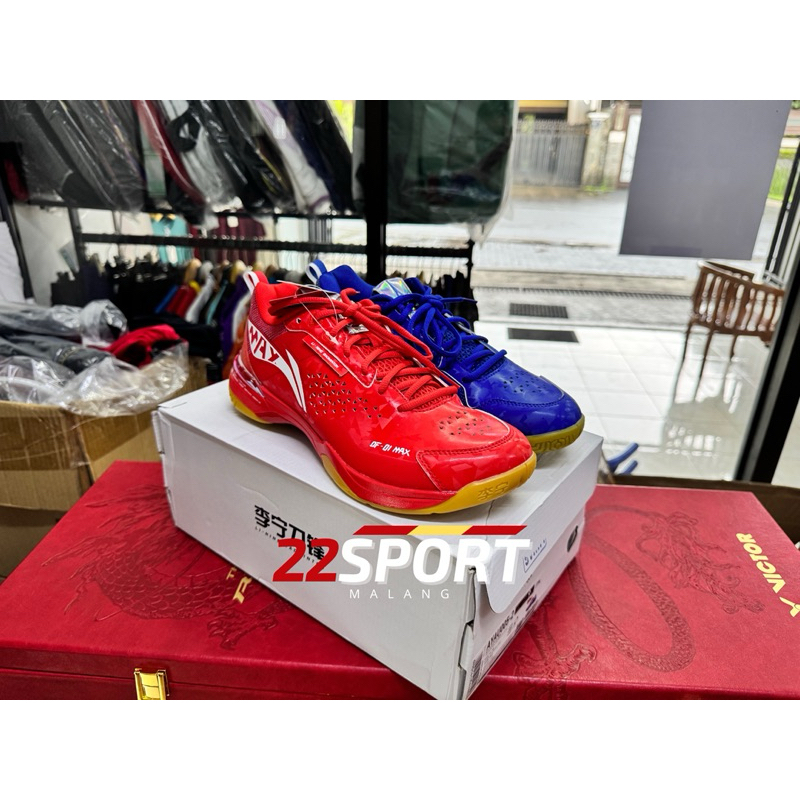 Jual Sepatu Badminton Li-ning DF 01 MAX Paris Limited Editon | Shopee ...