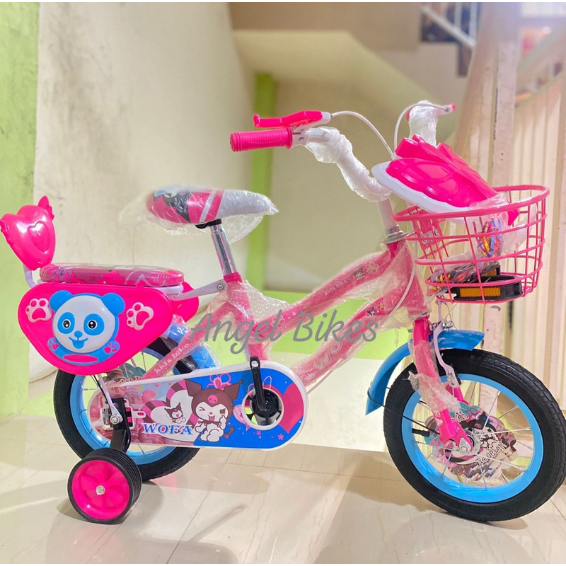 Jual Sepeda Anak Perempuan Mini CTB 12 Inch Wofa Kuromi Terbaru Murah ...