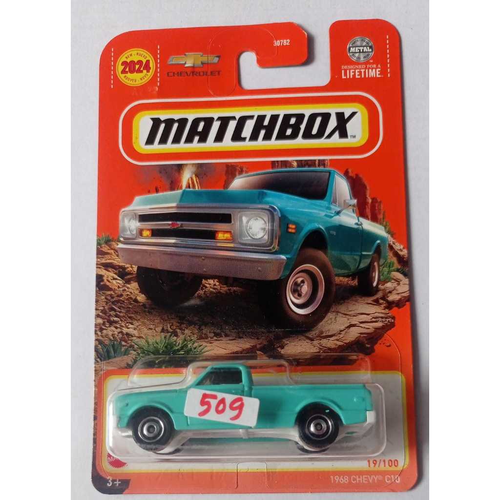 Jual Matchbox - 1968 Chevy C10 Green Chevrolet New Nuevo 2024 | Shopee Indonesia