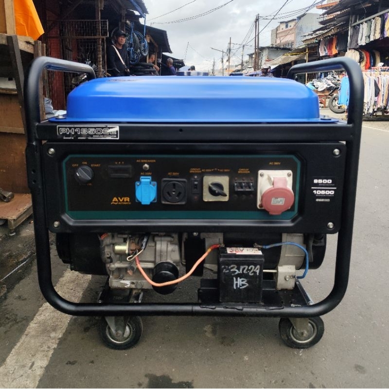 Jual Genset ZS Power PH 13503E 10.500 Watt Multi phase Starter Original ...