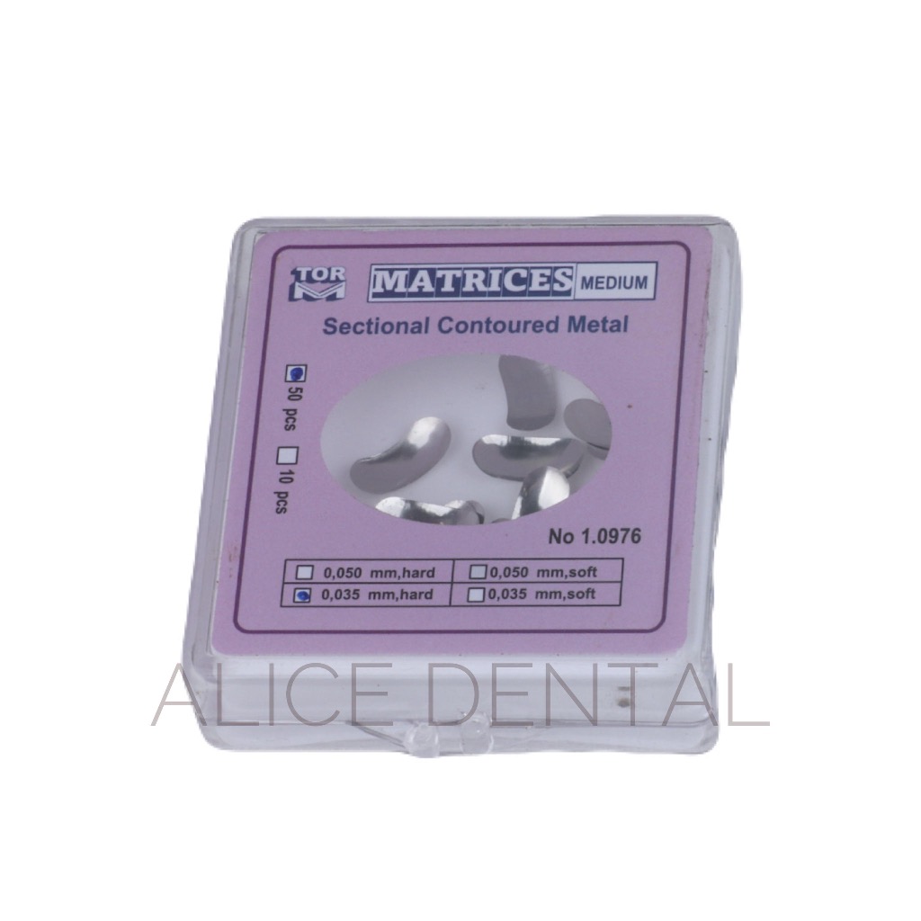 Jual Alice dental TOR sectional contoured metal no 1.0976 10976 medium ...