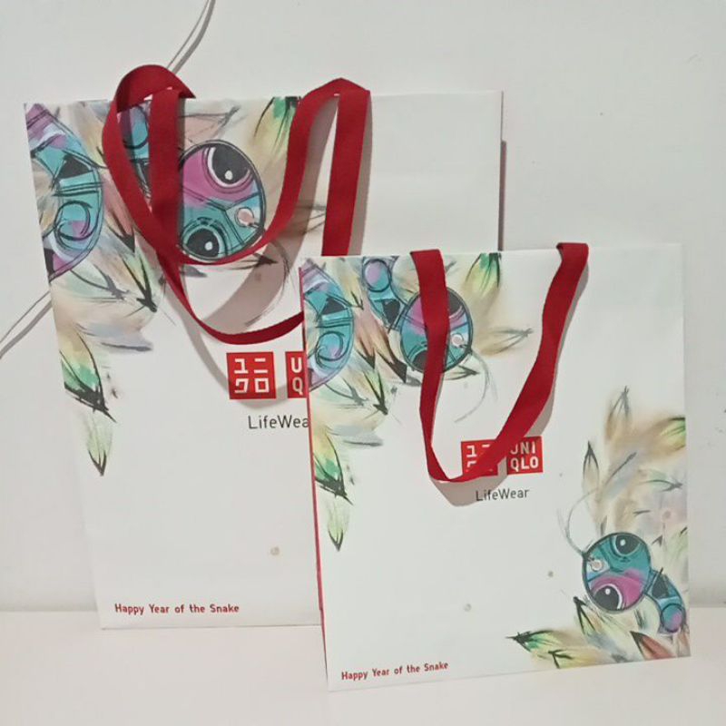Jual UNIQLO AUTHENTIC PAPERBAG | Shopee Indonesia