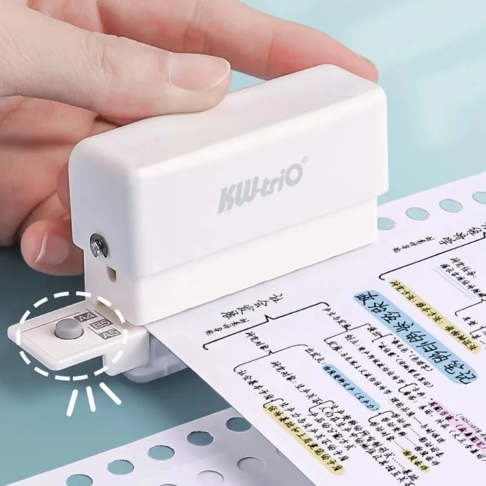 Jual Promo Pembolong Kertas 6 Lubang Hole Puncher Paper Punch Loose ...