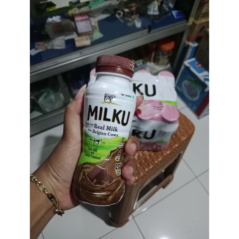 Jual 1 KARTON SUSU MILKU 12 PCS | Shopee Indonesia