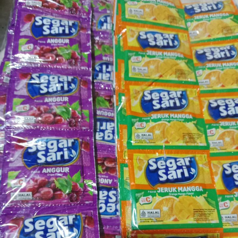 Jual [6 gram x 10] segar sari buah | Shopee Indonesia