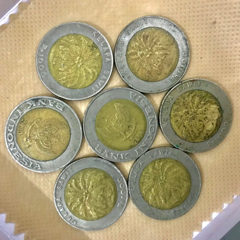 Jual KOIN KUNO ORIGINAL 1000 RUPIAH KELAPA SAWIT | Shopee Indonesia