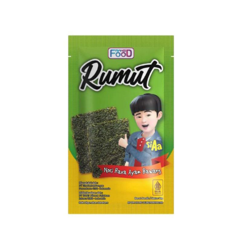 Jual RUMUT SI AA RANS 10G RUMPUT LAUT NORI RAFI AHMAD GIGI | Shopee ...