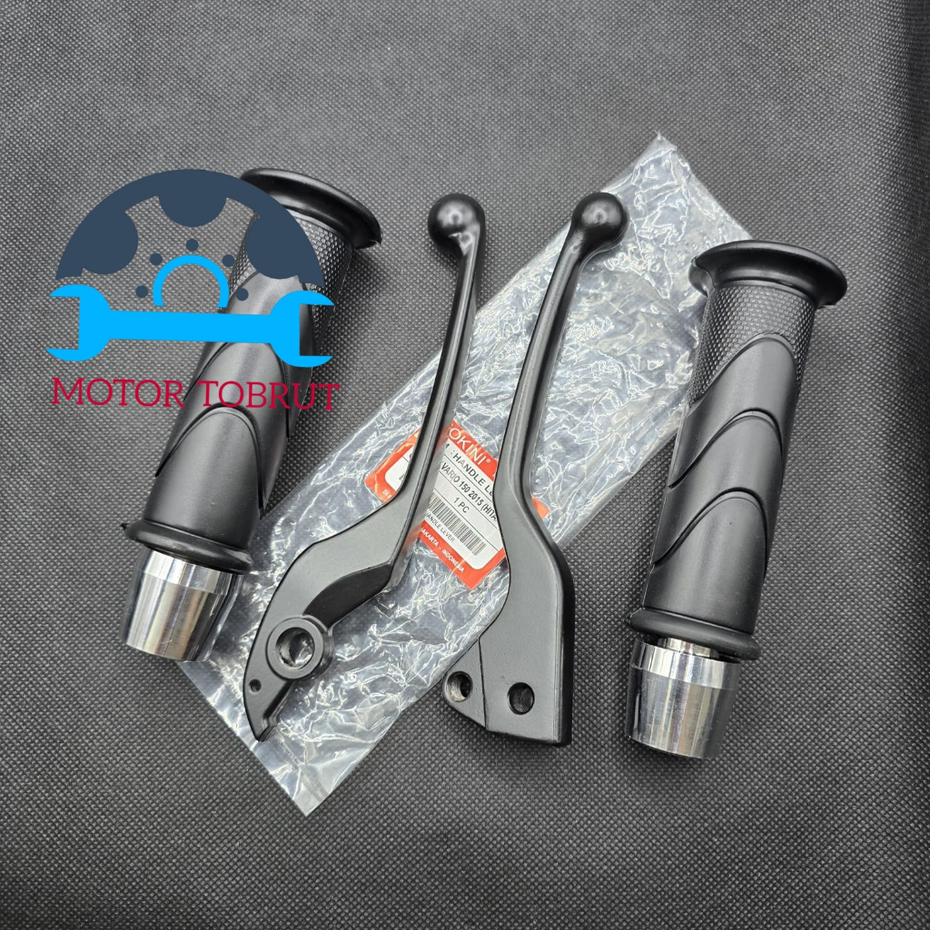 Jual 1 paket handle rem set +grip honda+ jalu pcx /vario 125 vario 150 ...