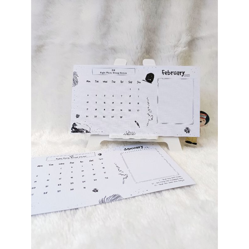 Jual [Jinnie's_Earth] RPWP 2025 DESK CALENDAR | KALENDER RPWP | 2025 ...