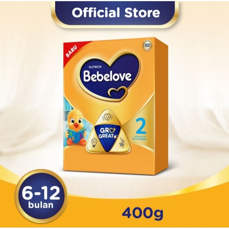 Jual Bebelove 2 Susu Formula Bayi Bubuk 6-12 bulan 400 g | Shopee Indonesia