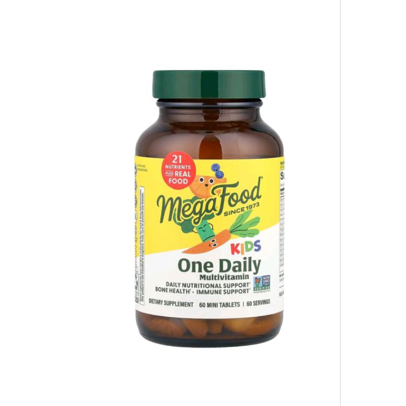 Jual Megafood Kids One Daily Multivitamin 60 Tablets | Shopee Indonesia