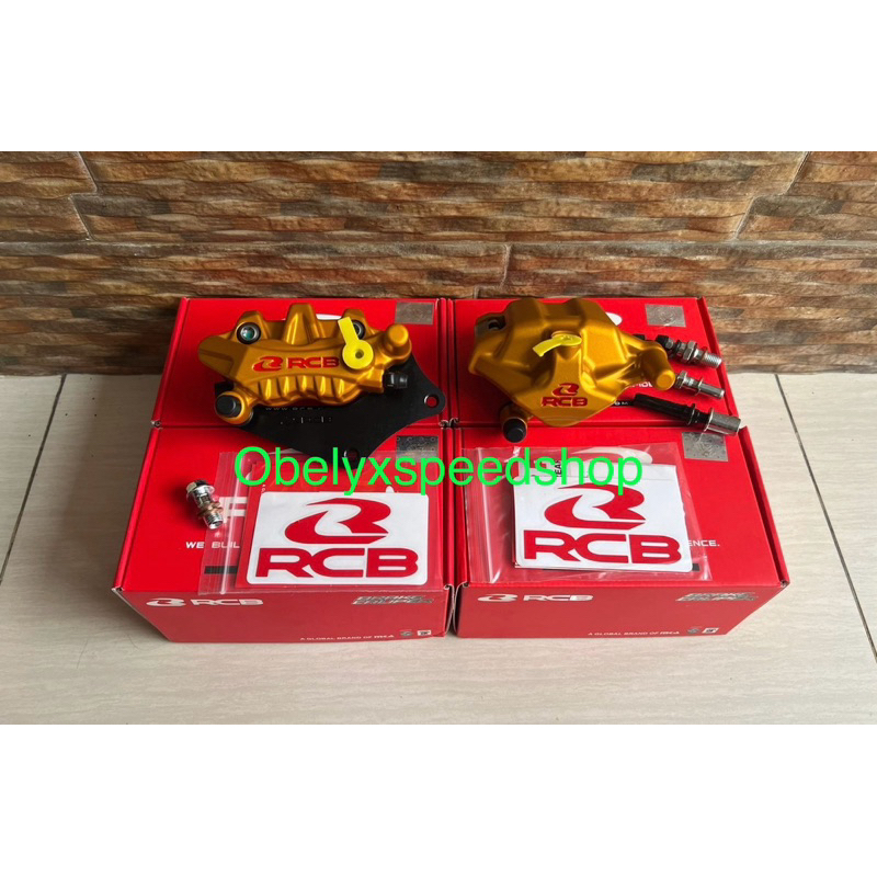 Jual Paket Kaliper RCB Depan Tipe S26 Dan Belakang Tipe S-55 Fu GSX ...