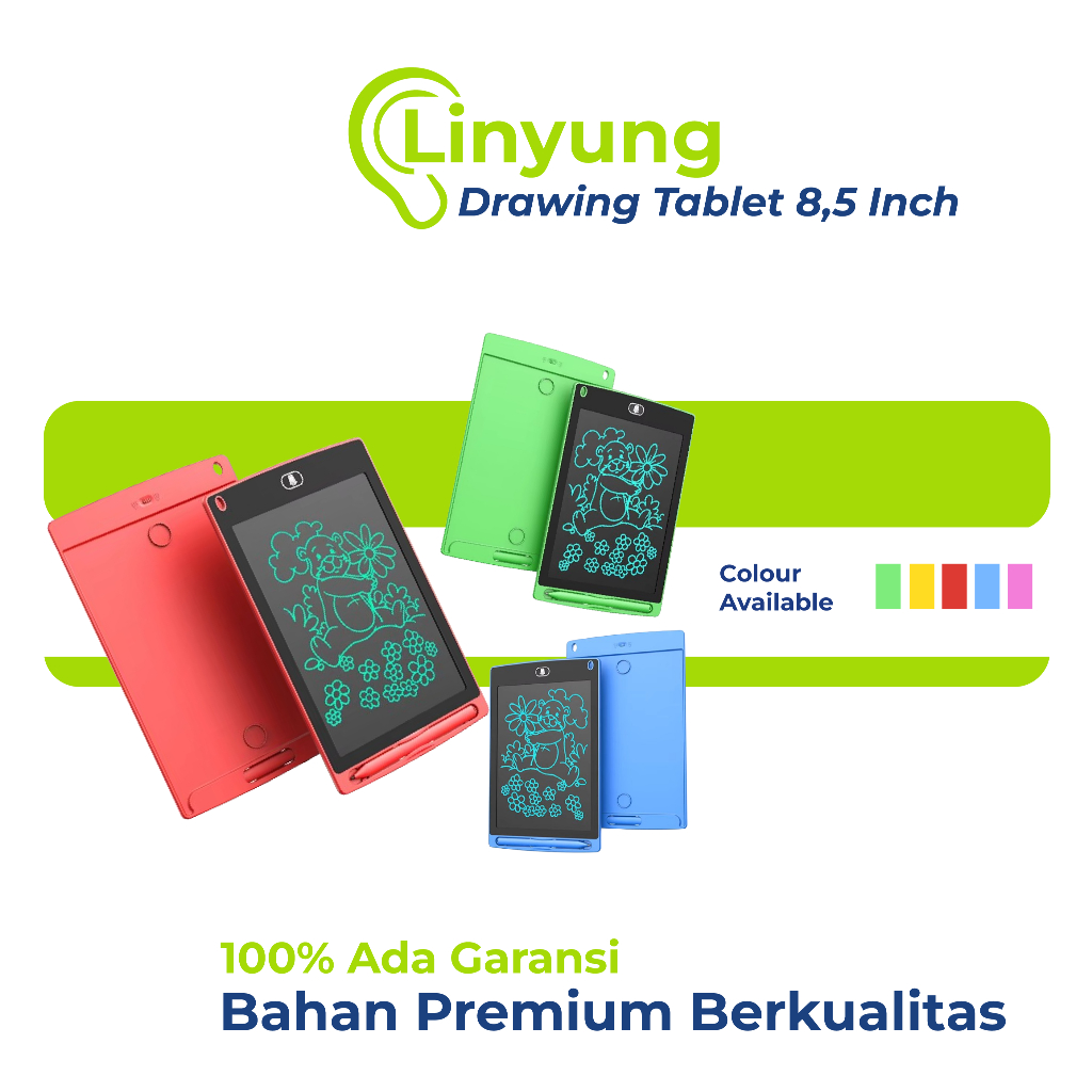 Jual Tablet Ipad LCD Drawing 8.5 Inch Premium Anak-Anak Gambar ...