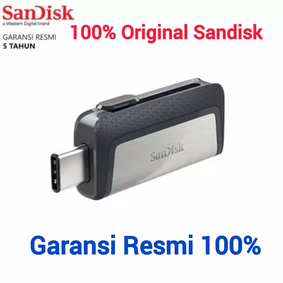 Jual SANDISK ULTRA OTG Dual Drive USB Type-C 256GB Original 100% ...