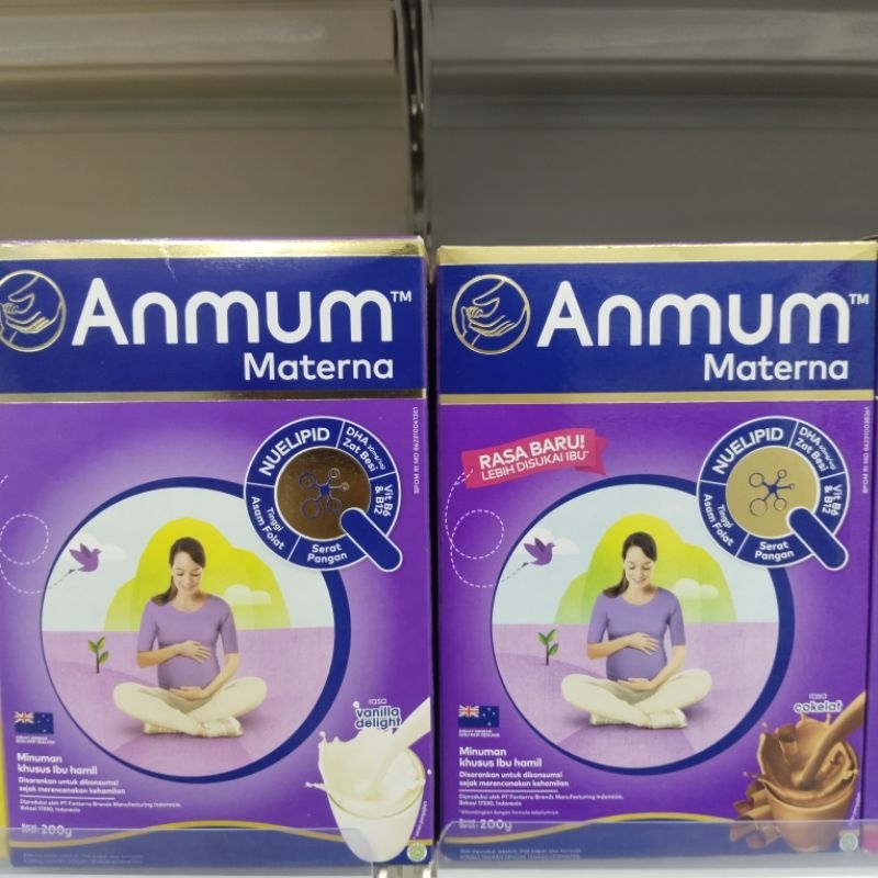 Jual Anmun Materna Vanila dan Coklat 200gr | Shopee Indonesia