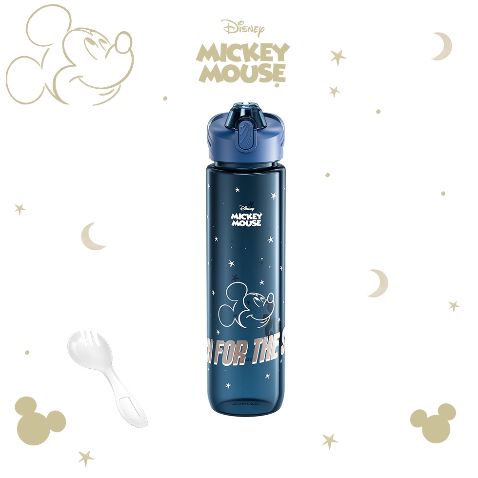 Jual Sale DisneyecentioMickey botol minum 1 liter tempat minum anti ...