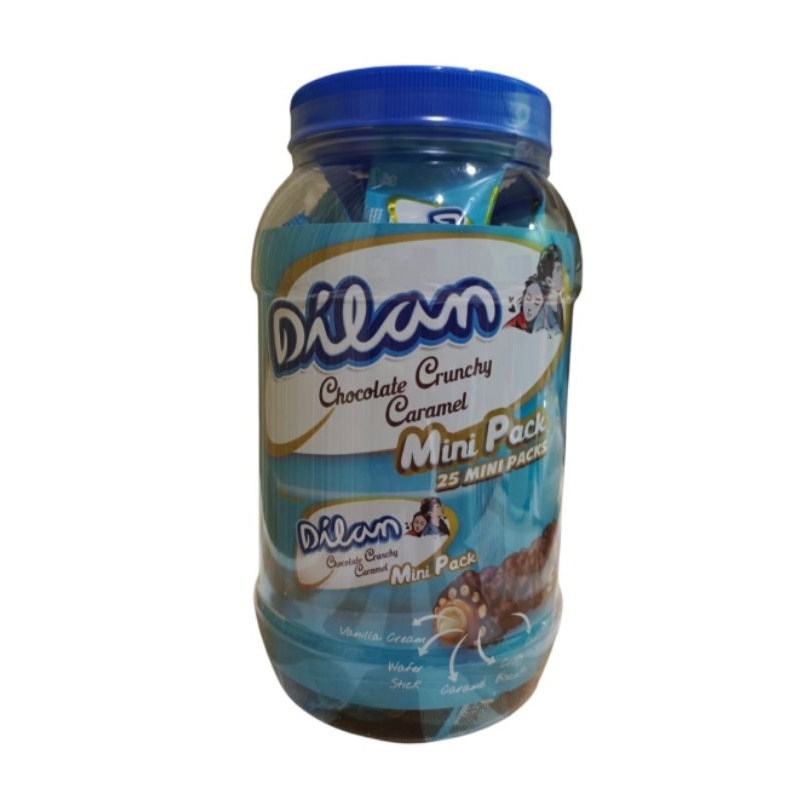 Jual Dilan toples mini pack isi 25pcs per toples | Shopee Indonesia