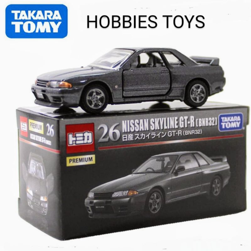 Jual Tomica Premium 26 Nissan Skyline GTR R32 skala 1/62 ORI Segel ...