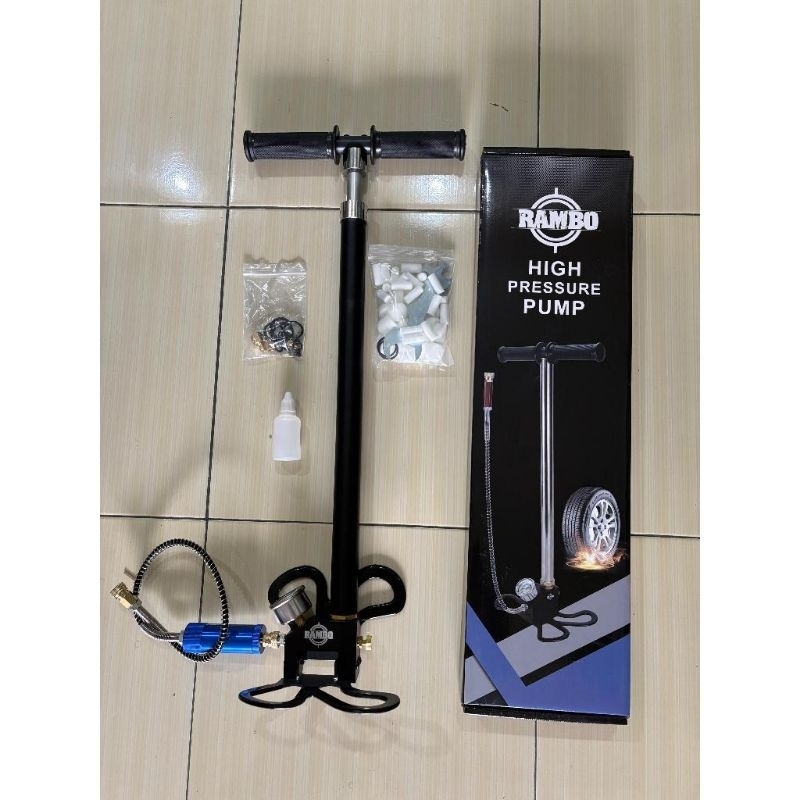 Jual Pompa RAMBO Stainless Filter Besar 4 Stage 6000 PSI OD 32 Bonus ...