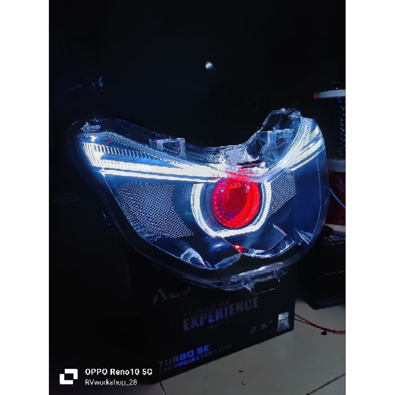 Jual Headlamp Biled Nmax Old Turbo Se Exp V2 | Shopee Indonesia
