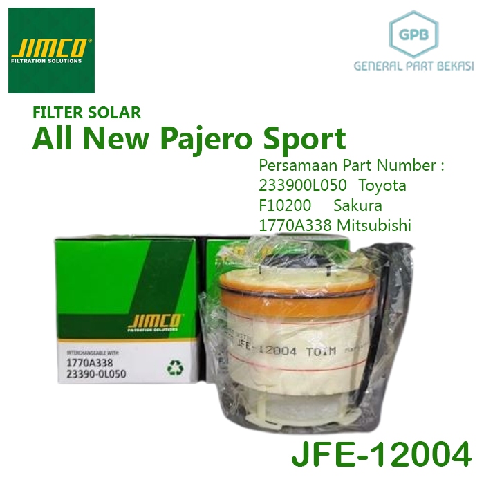 Jual Filter Solar All New Pajero Sport Triton 2016-Up 1770A338 F-10200 ...