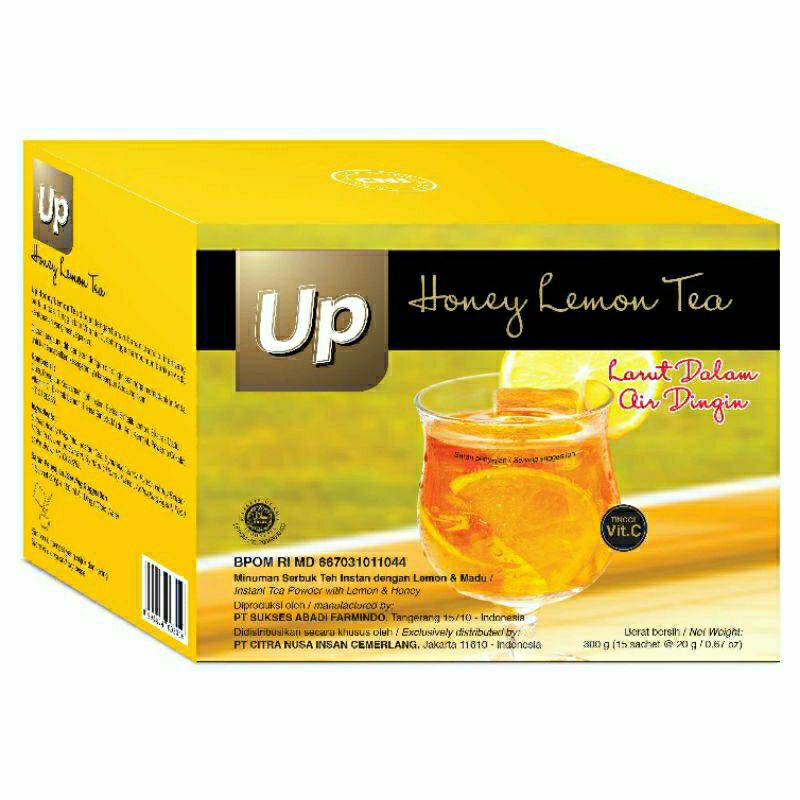 Jual CNI Up Honey Lemon Tea Minuman Teh Hitam dan Vitamin C Ampuh Buat ...