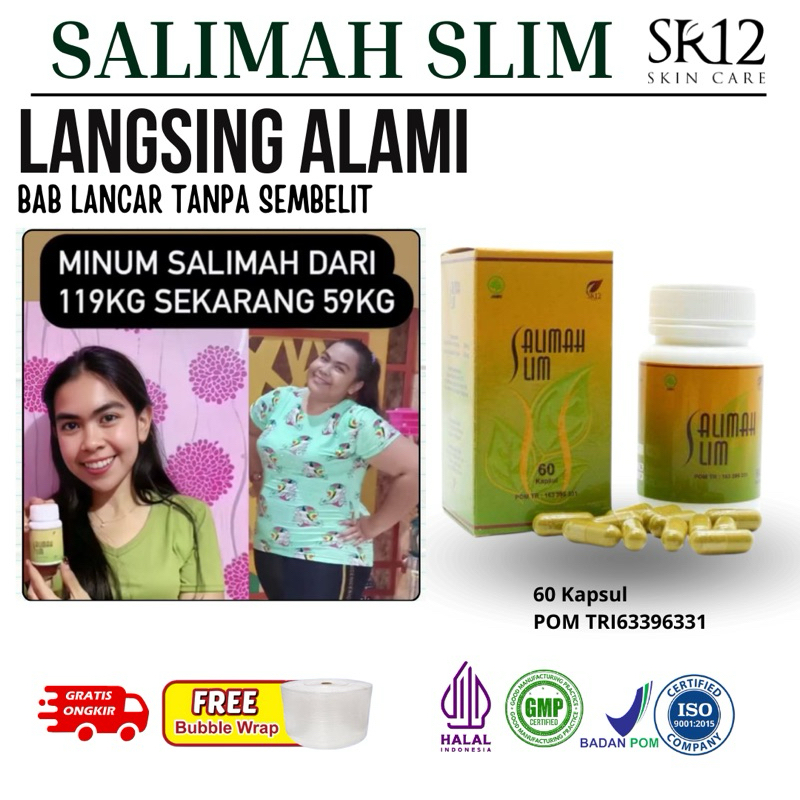 Jual AMPUH!! Salimah Slim SR12 Pelangsing Badan Obat Diet Herbal ...