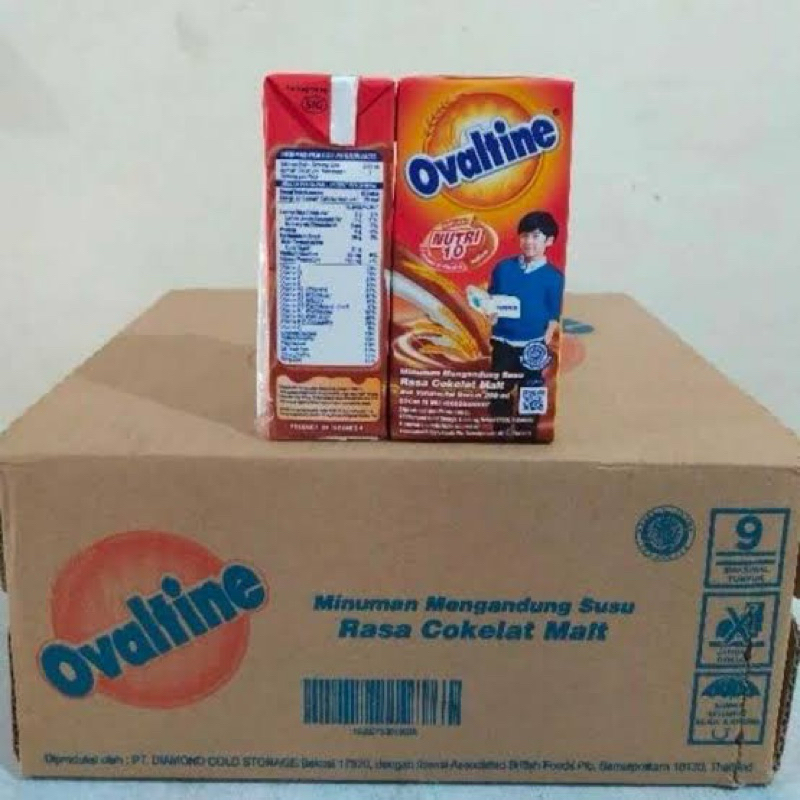 Jual OVALTINE UHT 200ML DUS ( 24 KOTAK ) | Shopee Indonesia