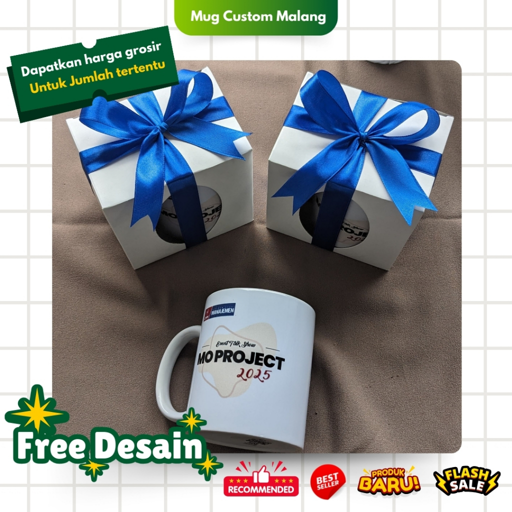 Jual Mug Custom Murah | Bebas Desain bisa satu sisi, Dua Sisi, atau ...