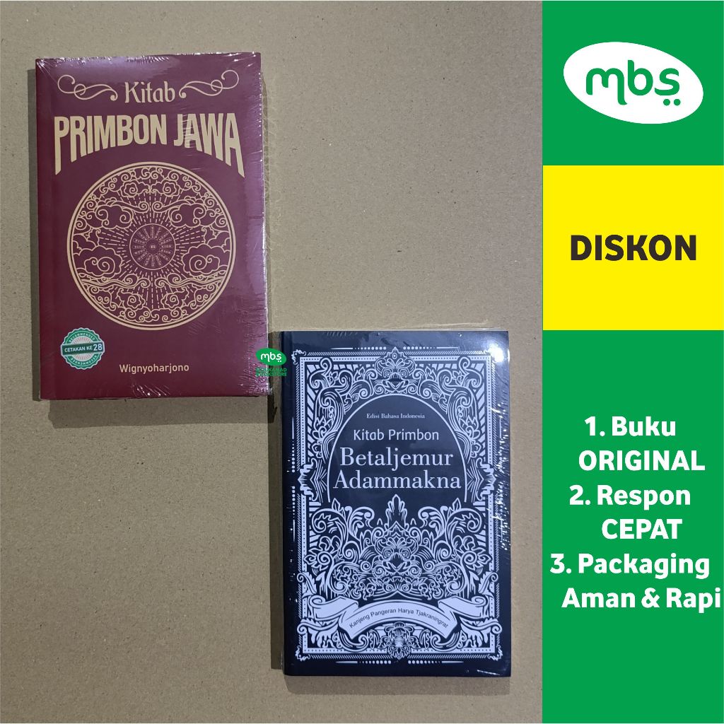 Jual PAKET BUKU KITAB PRIMBON JAWA & KITAB PRIMBON BETALJEMUR ADAMMAKNA ...