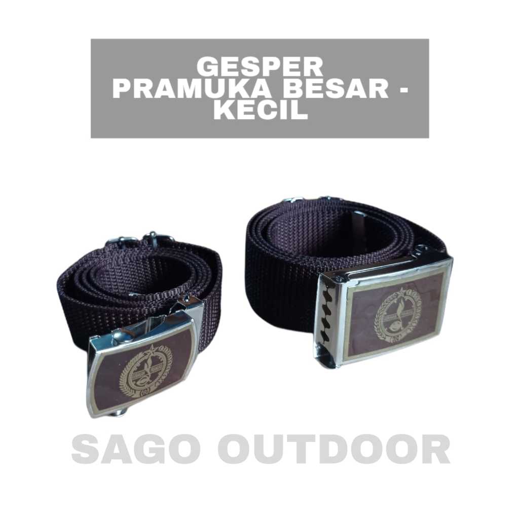 Jual SABUK/GESPER/IKAT PINGGANG PRAMUKA | Shopee Indonesia