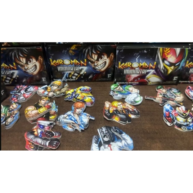 Jual Karoman Immortal 7 Kartun Karakter Mainan Kartu Karomen Crazy ...