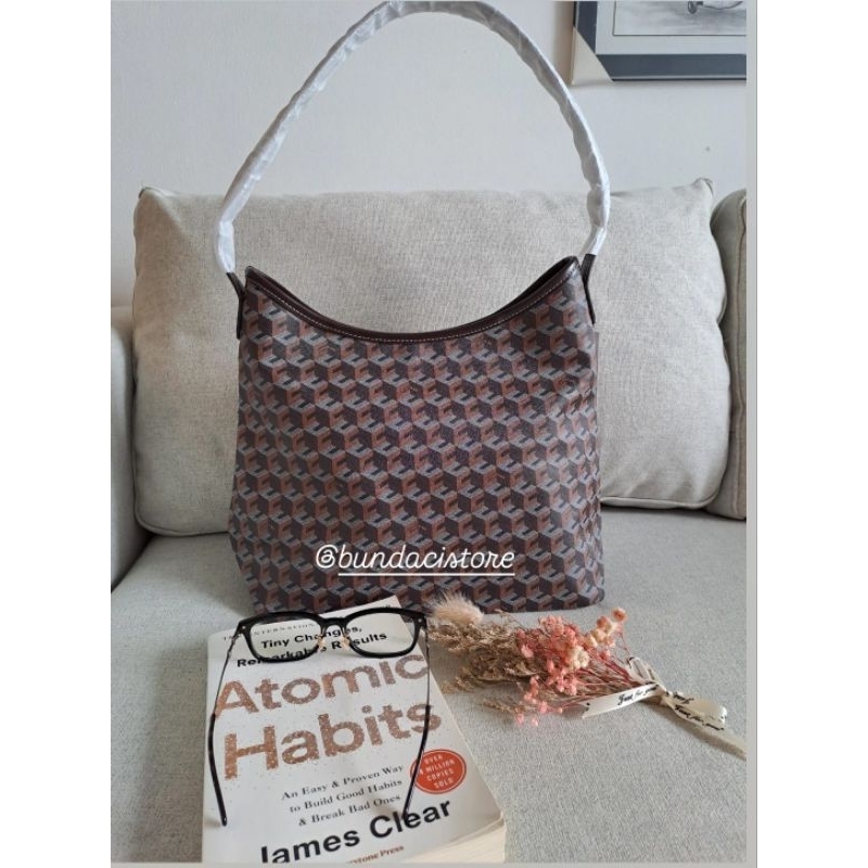 Jual ALESSO HOBO LARGE CHRISTY NG ORIGINAL (CHESNUT) | Shopee Indonesia