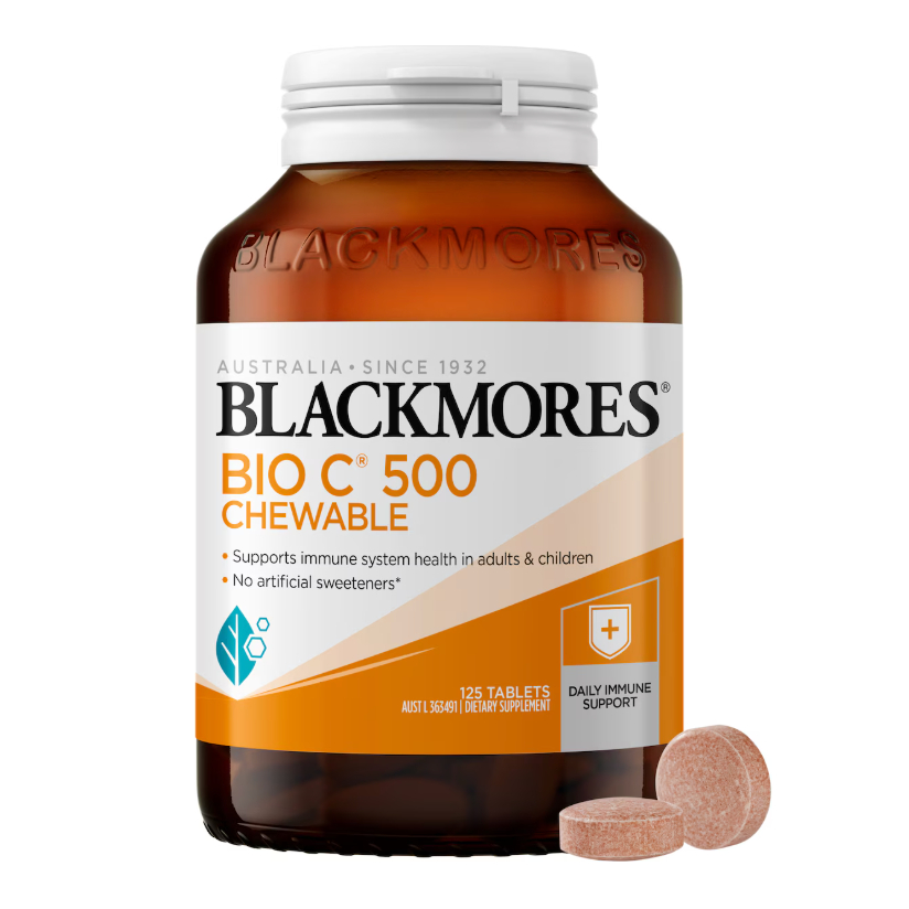 Jual READY!! Blackmores Bio C 500 Chewable 200 tablets - Blackmores ...