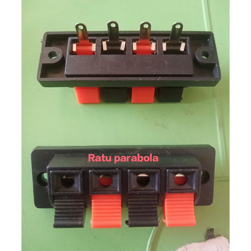 Jual Socket terminal speaker 4 pin besar HARGA PER BIJI | Shopee Indonesia