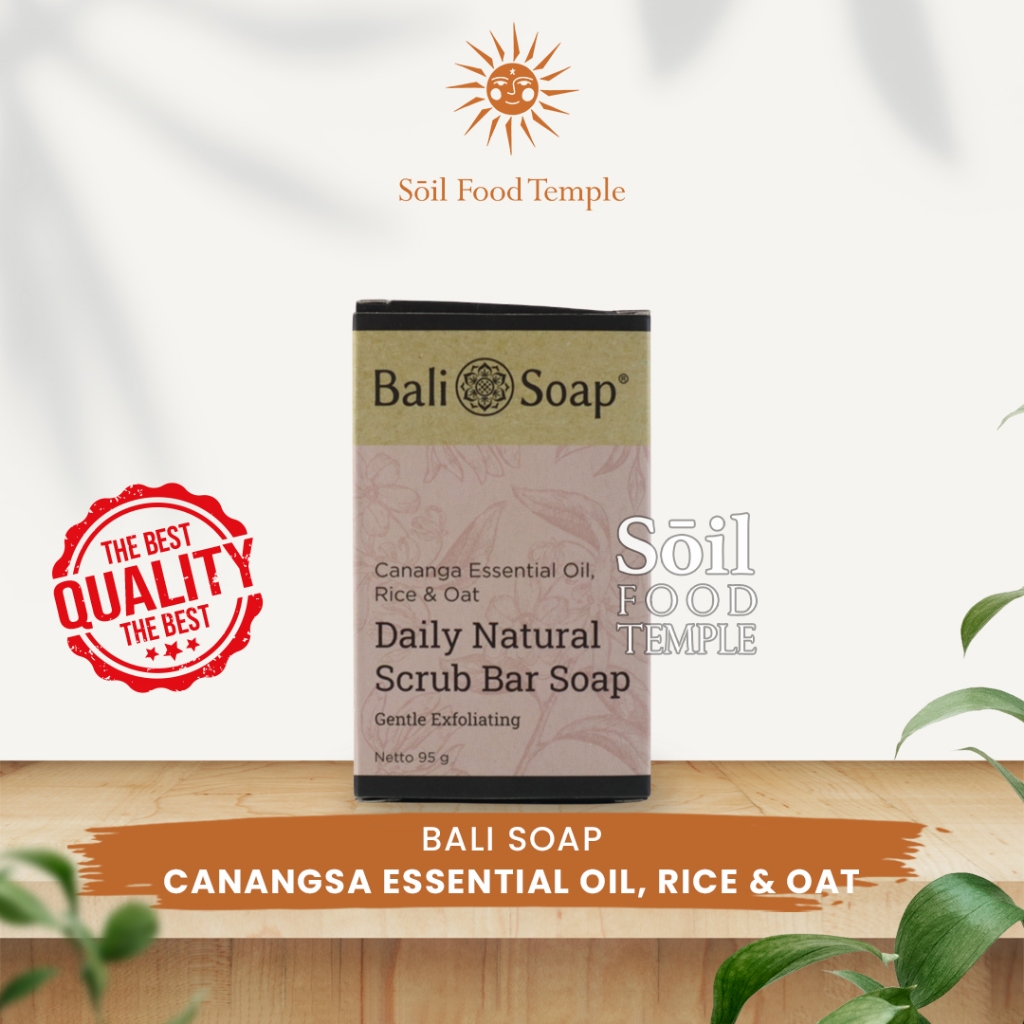 Jual Daily Natural Soap Bar by Bali Soap - Soil Food Temple | Shopee ...