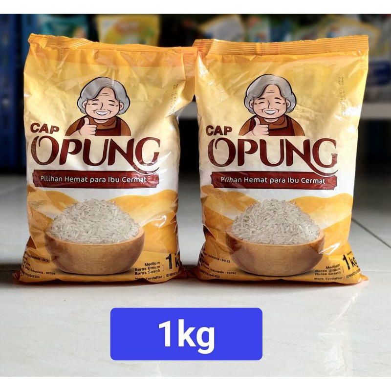 Jual BERAS CAP OPUNG KEMASAN 1 KG | Shopee Indonesia