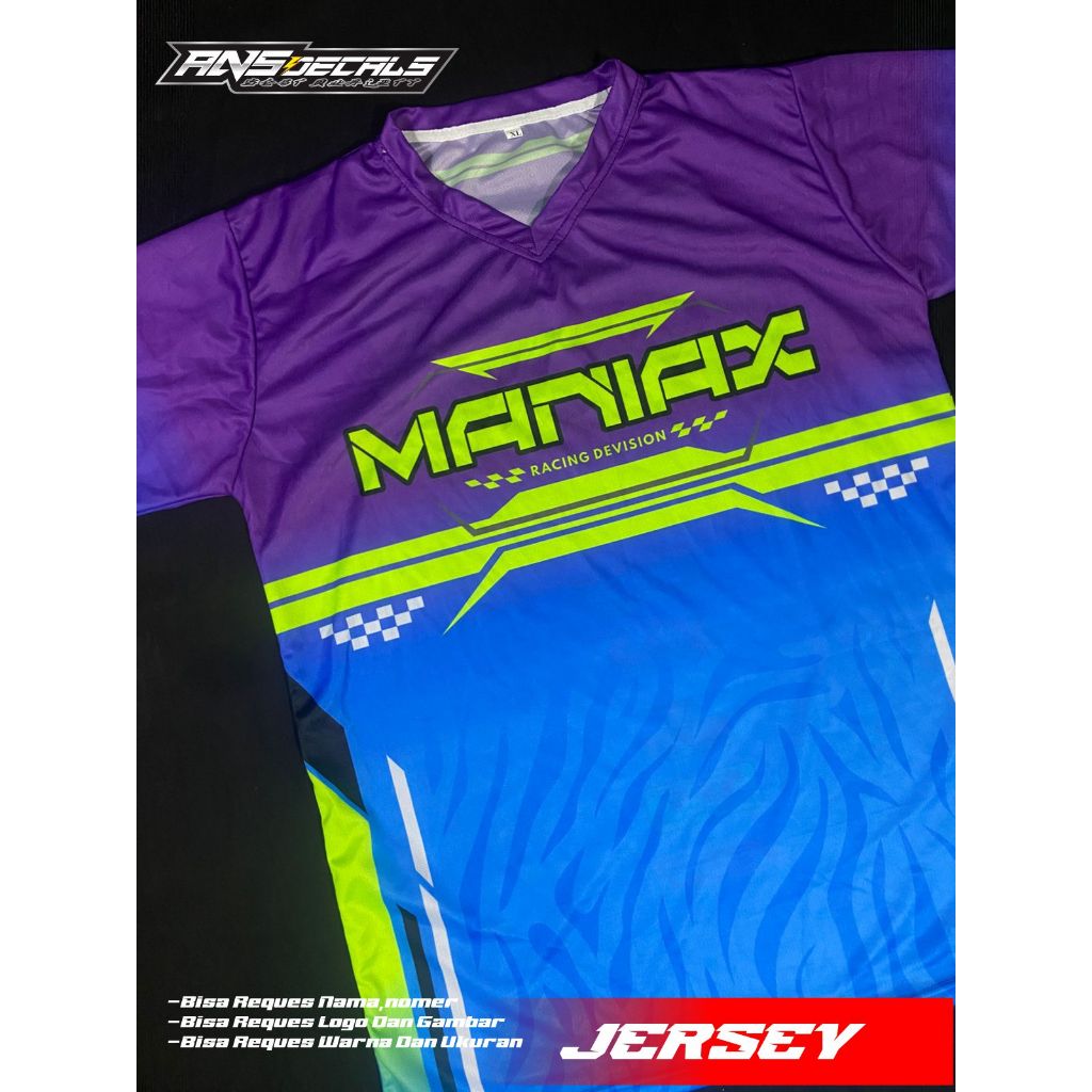 Jual Kaos Baju Jersey Racing Custom Balap Road Race GANTI NAMA NOMER ...