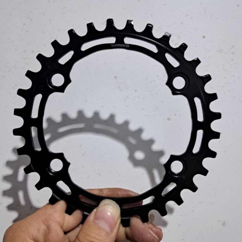 Jual chainring shimano deore M5100 32T new copotan original murah mulus MTB 32 T BCD 96 ...
